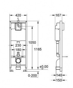 Система инсталляции для унитаза 587963 Viega swift, в магазине ...