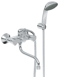 Смеситель для ванной Grohe Costa 26792 000 цвет хром, в магазине ...