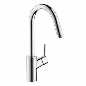GROHE K7 32176000 - Высокий смеситель для кухни с выдвижным изливом ...