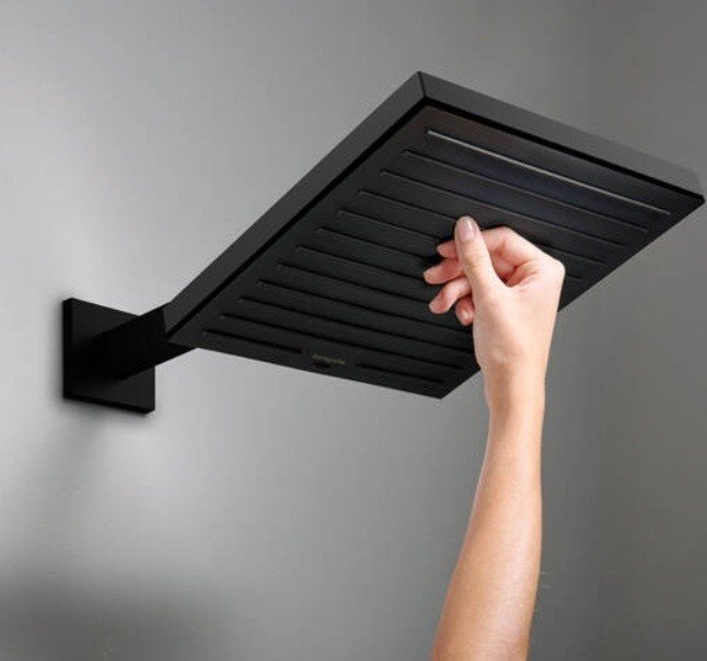 Hansgrohe Pulsify E 24331670 Верхний душ 260*260 мм (чёрный матовый), в ...