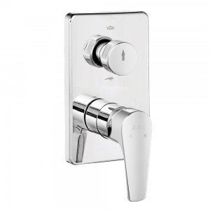 Bravat Drop P69190C-2-RUS Смеситель встраиваемый в стену (2-функц ...