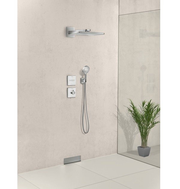 Термостатический смеситель для душа 15734600 Hansgrohe ShowerSelect ...
