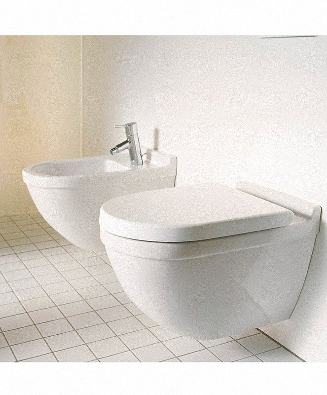 Duravit Rimless® Starck 3 252709 00 00 Унитаз подвесной (белый), купить ...