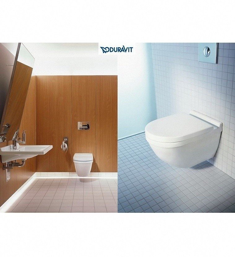 Duravit Rimless® Starck 3 252709 00 00 Унитаз подвесной (белый), купить ...