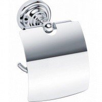 Bemeta Retro 144312012 Держатель туалетной бумаги с крышкой (хром ...