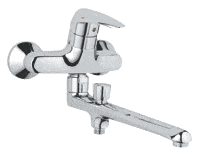 Смеситель с длинным изливом Grohe Eurodisc 33125 001, в магазине ...