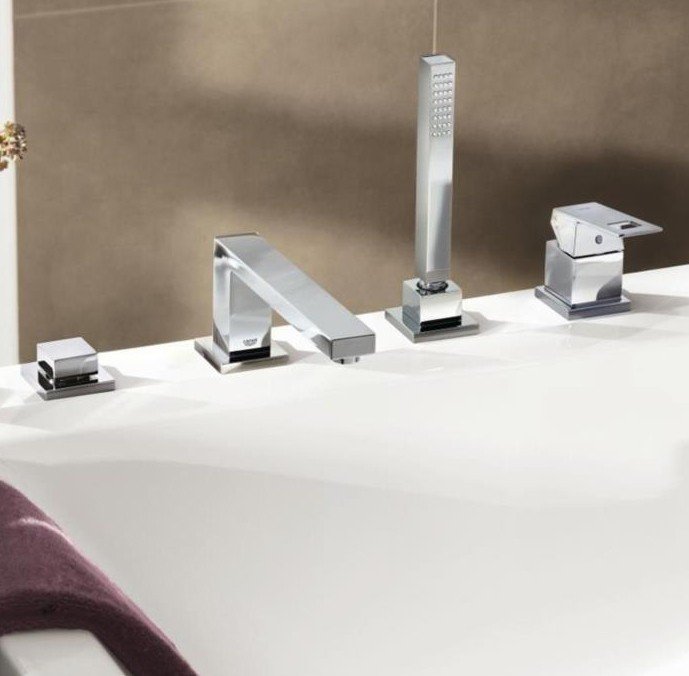 GROHE Eurocube 19897001 Смеситель на борт ванны, в магазине сантехники ...