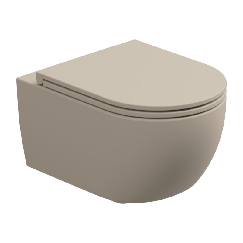 GSG Like Eco Clean LKWCSOEC034 Унитаз подвесной, безободковый (Sabbia ...