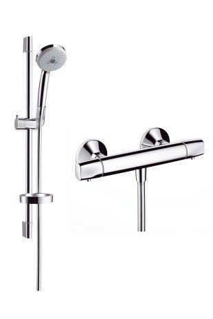 Душевой набор 27056 000 Hansgrohe Croma 100 Multi/Ecostat E Combi с ...