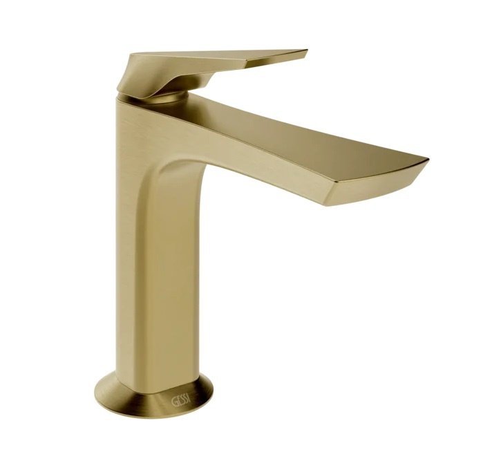 GESSI Ventaglio 72051.727 Смеситель для раковины (латунь шлифованная ...