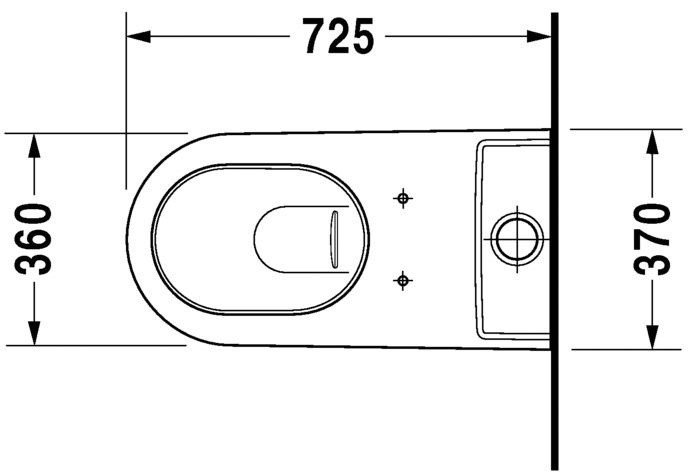 Duravit Starck 2 2129090000 Унитаз компакт (белый), в магазине ...
