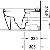 Duravit Starck 2 2129090000 Унитаз компакт (белый), в магазине ...