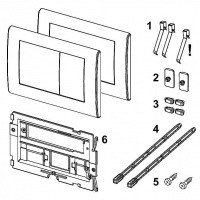 TECE Planus 9240320 Накладная панель для унитаза, купить в интернет-магазине сантехники Сантехмаг.Ру
