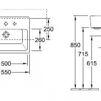 Villeroy&Boch Memento 41335501 Раковина (альпийский белый), в магазине ...