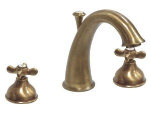 NOBILI Ritz RI49011/1BR - Смеситель для раковины на 3 отверстия (бронза), в магазине сантехники ...