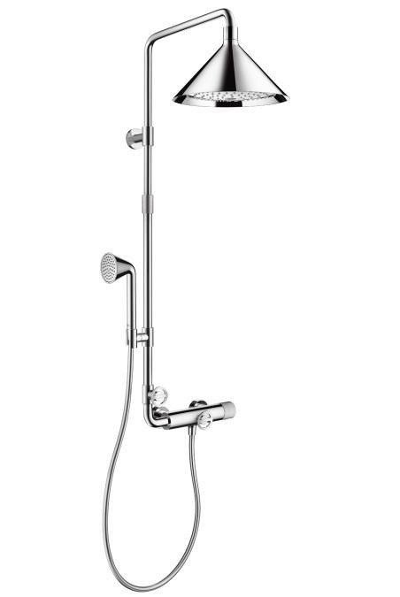 Hansgrohe Axor Showerpipe Front 26020000 Душевая система с термостатом ...