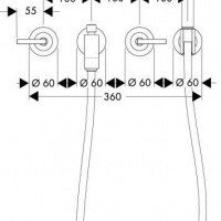 Hansgrohe Axor Citterio 39448000 Смеситель для ванны (хром), в магазине ...