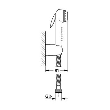Гигиенический душ 27812IL1 GROHE Tempesta-F, купить в магазине ...