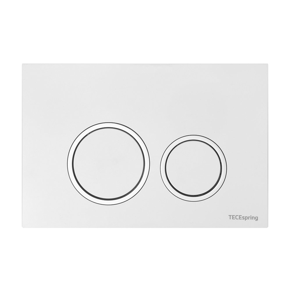 TECE TECESpring 9940103 Накладная панель смыва для унитаза (белый глянцевый), купить в магазине ...