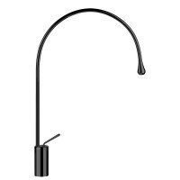 GESSI Goccia 33606#299 Смеситель для раковины (высокий), цвет - Черный ...
