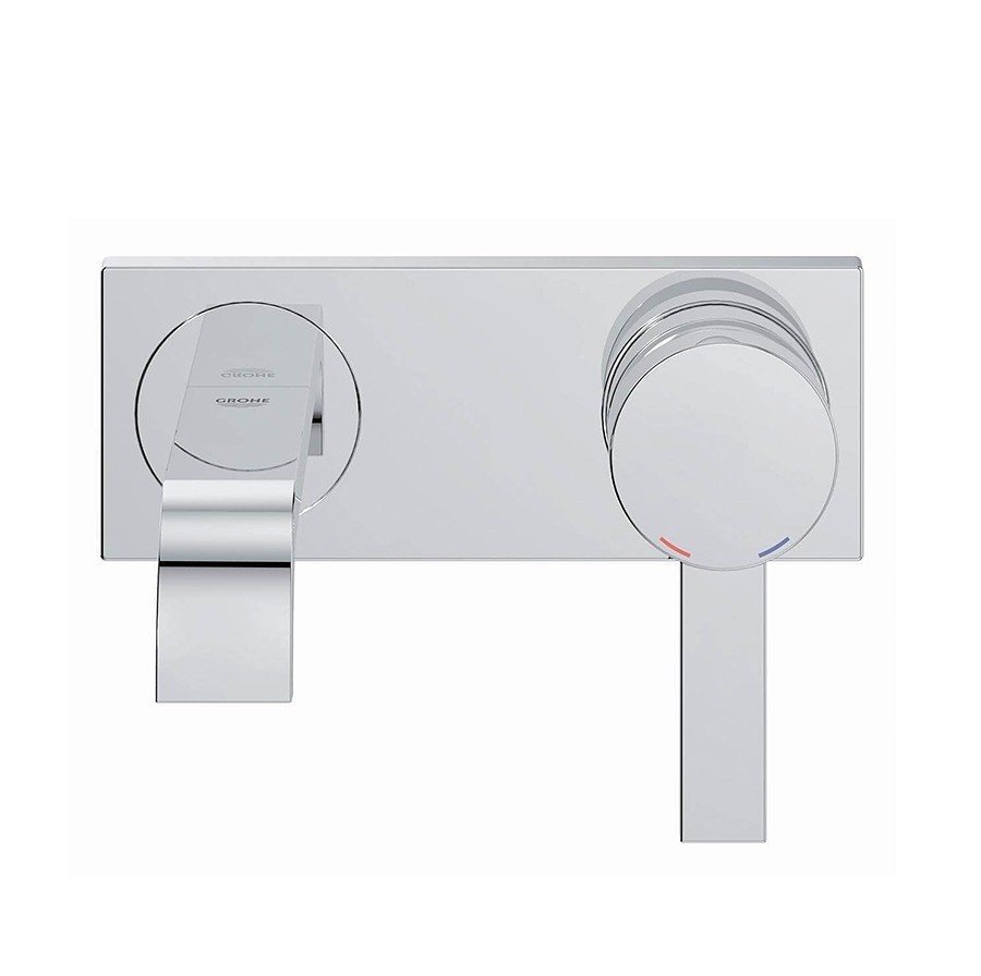 GROHE Allure 19309000 Настенный смеситель для раковины на два отверстия ...