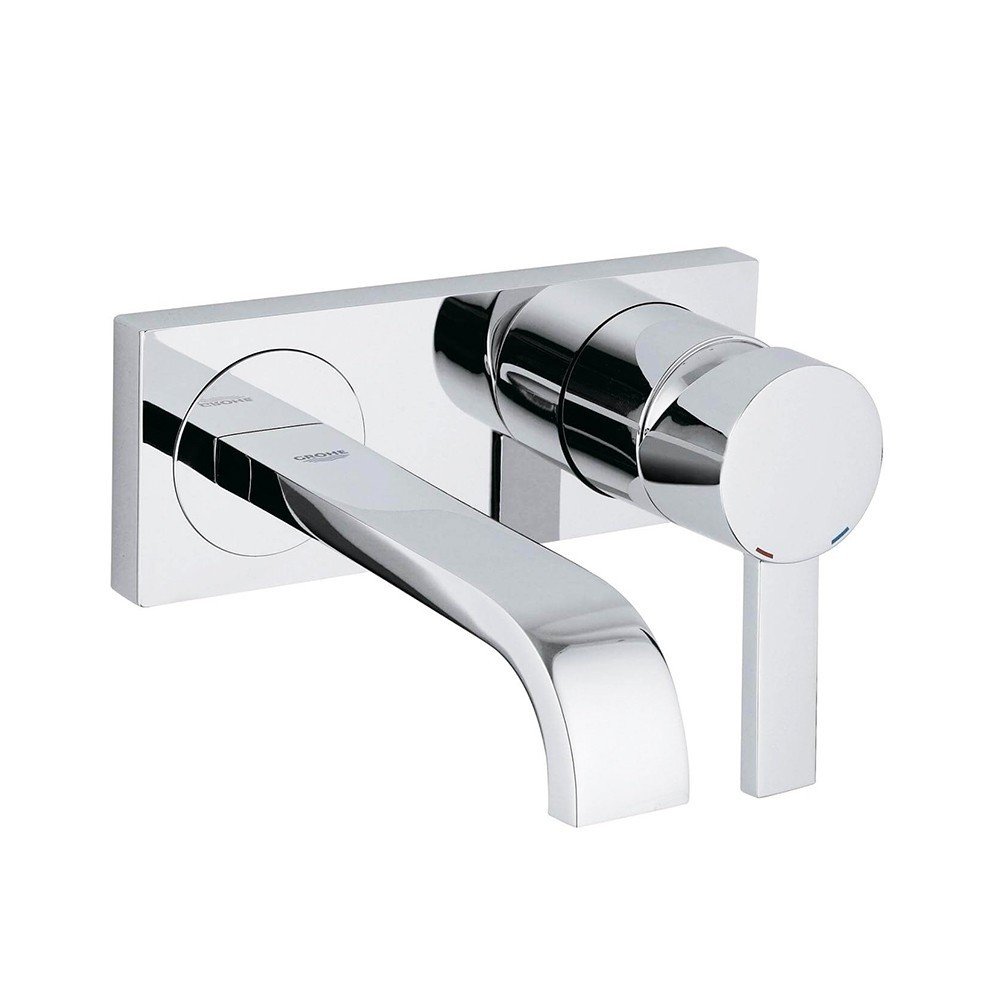 GROHE Allure 19309000 Настенный смеситель для раковины на два отверстия ...