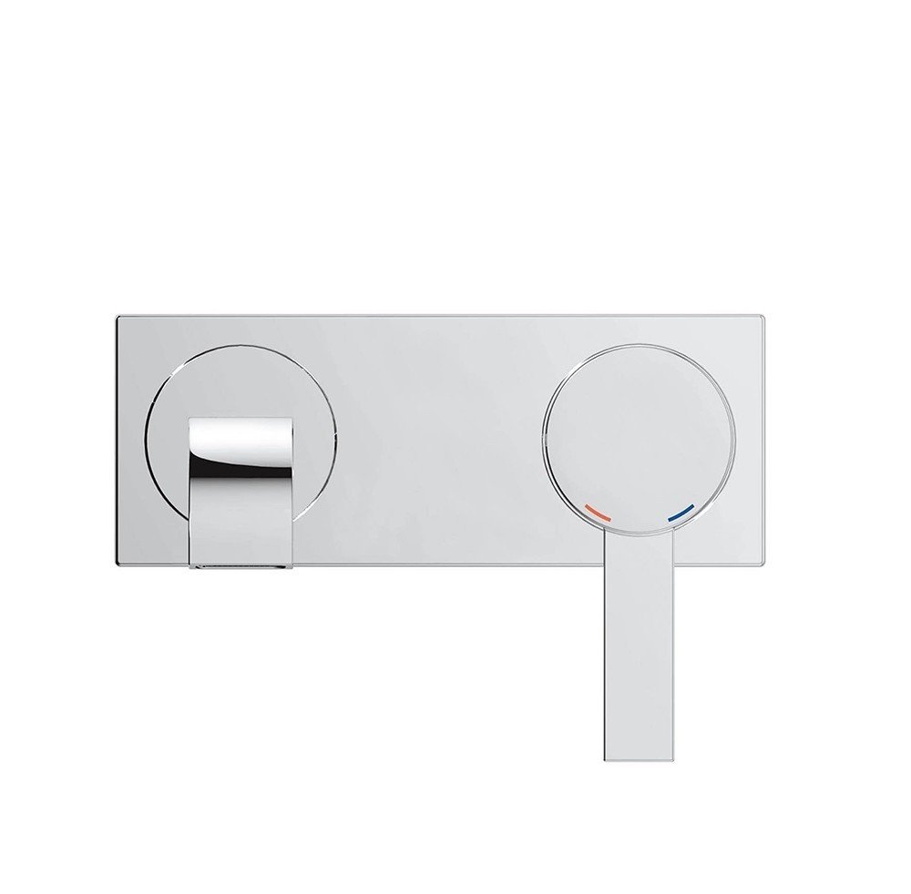 GROHE Allure 19309000 Настенный смеситель для раковины на два отверстия ...