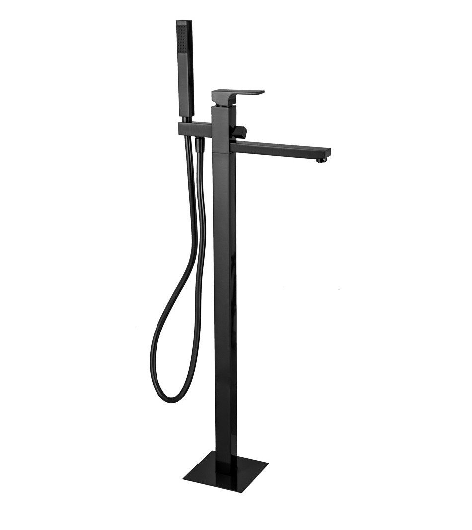 Remer Absolute AU08CFP Напольный смеситель для ванны (чёрный ...