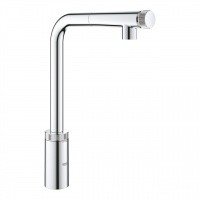 GROHE Minta SmartControl 31613000 Сенсорный смеситель кухни с выдвижным ...