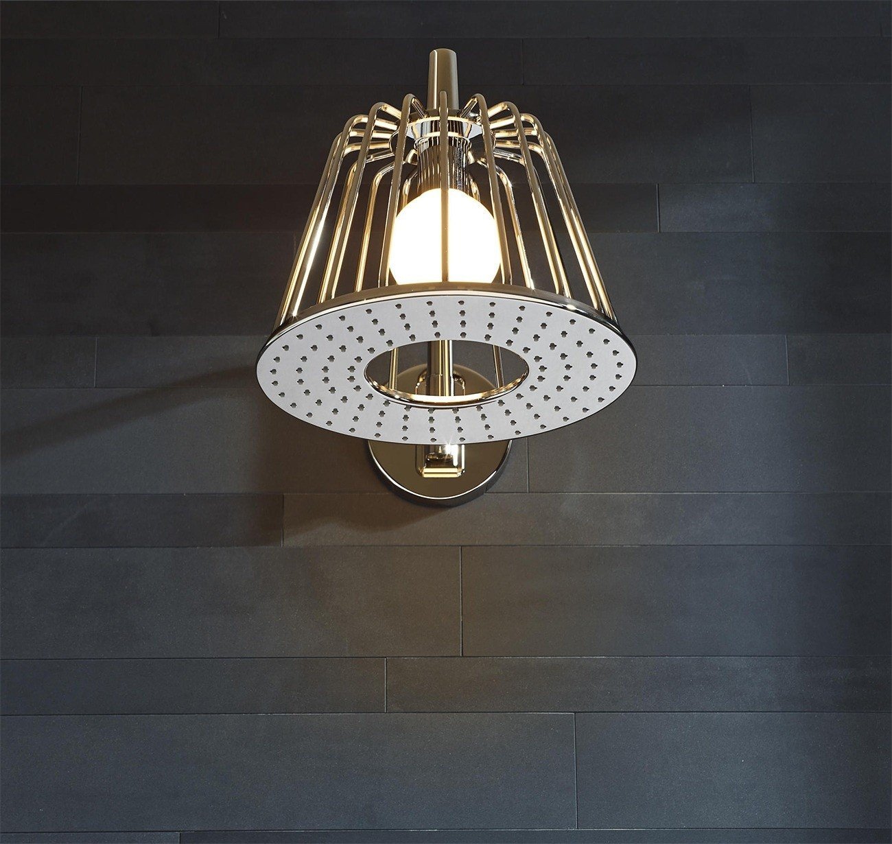 AXOR LampShower 26031000 Верхний душ - настенный Ø 275 см (хром), в ...