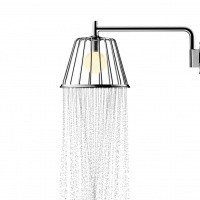 AXOR LampShower 26031000 Верхний душ - настенный Ø 275 см (хром), в ...