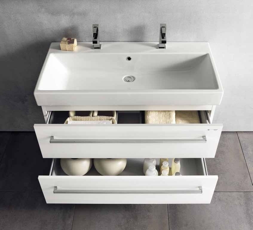 Berloni Bagno Just JSBS04T Тумба с керамической раковиной на 100 см, в ...