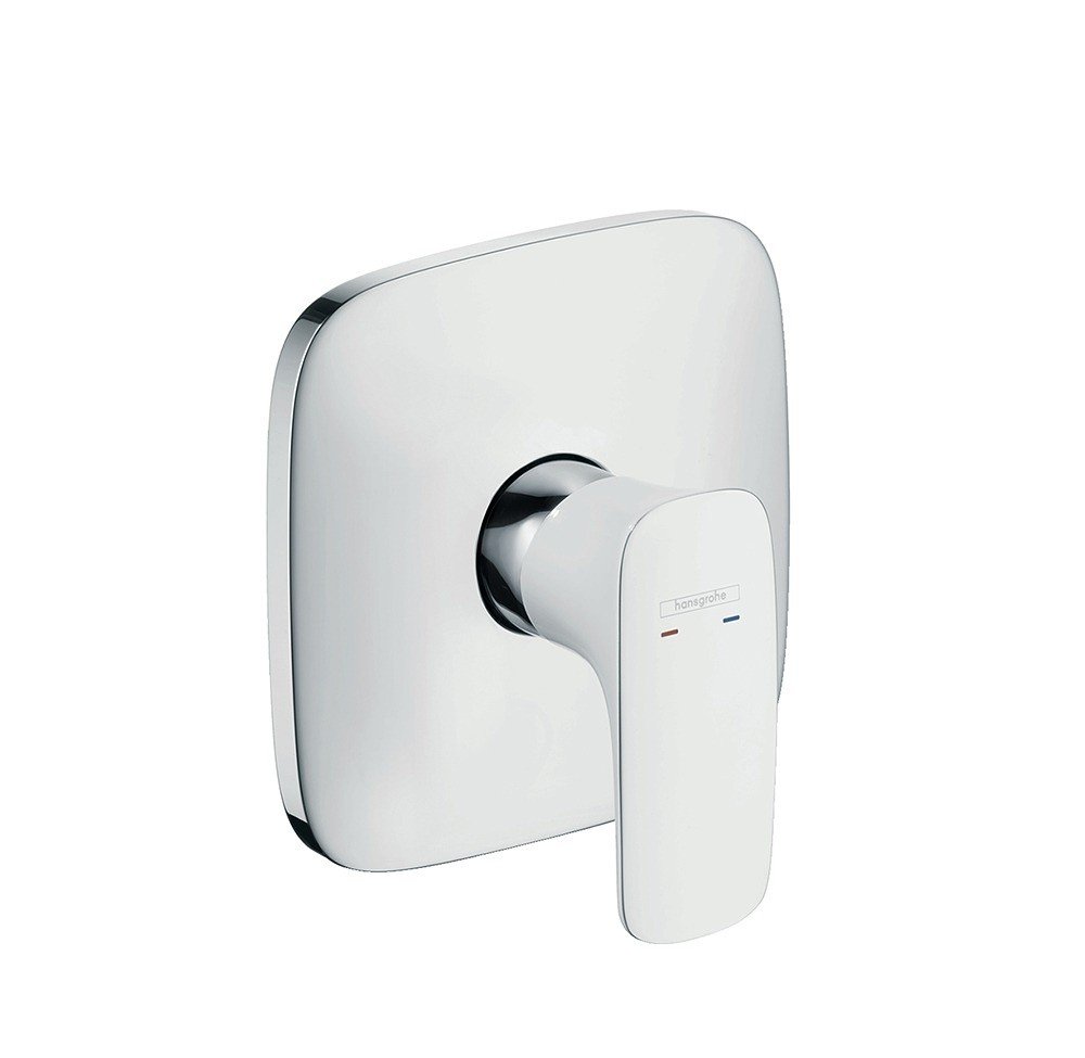 Hansgrohe PuraVida 15665400 - Смеситель для душа (белый - хром), в ...