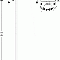 Hansgrohe Axor Citterio 39400000 Смеситель для ванны | 🛀 SANTEHMAG.RU