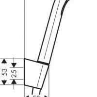 Hansgrohe Croma Select S Vario 26421400 Душевой гарнитур (хром/белый ...