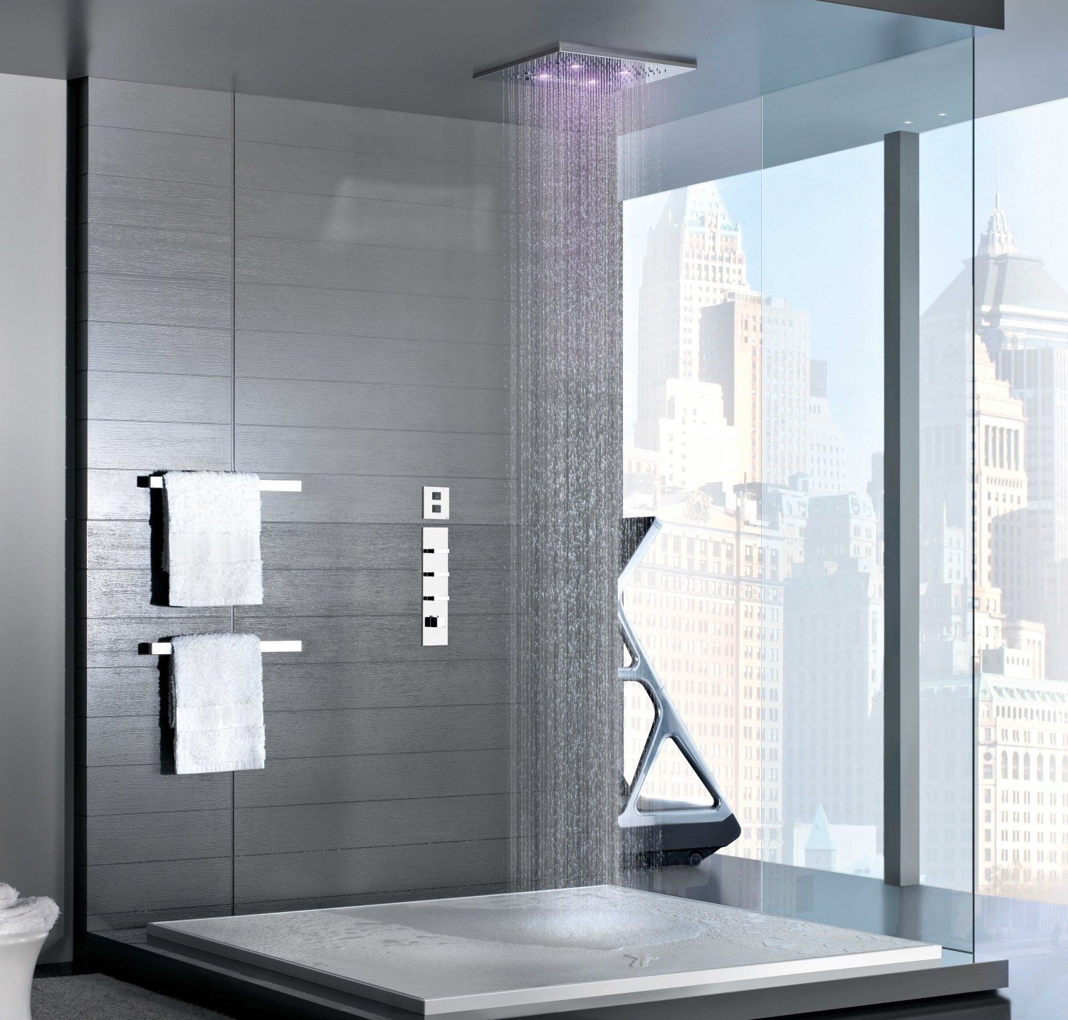 Gessi Colour Quadro 32927 238 Потолочная душевая система с ...