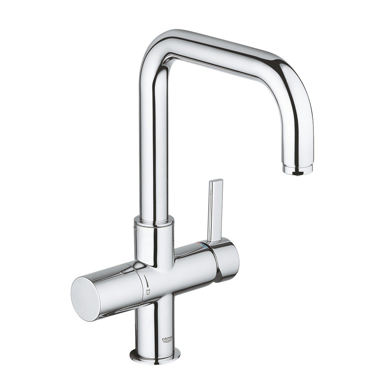 GROHE Blue 31303000 Высокий смеситель для мойки (хром), в магазине ...