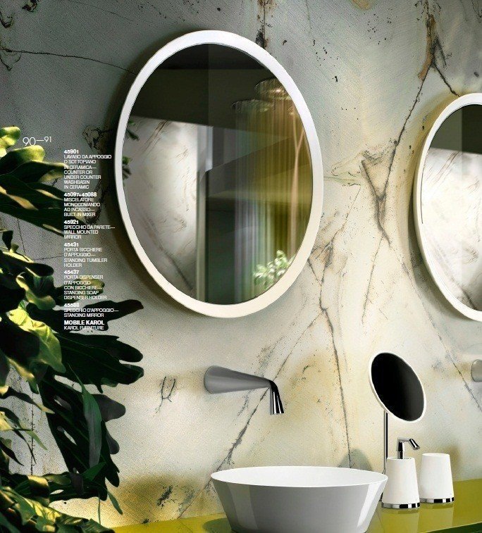 Gessi Cono 45901 516 Раковина накладная (белый), в магазине сантехники ...