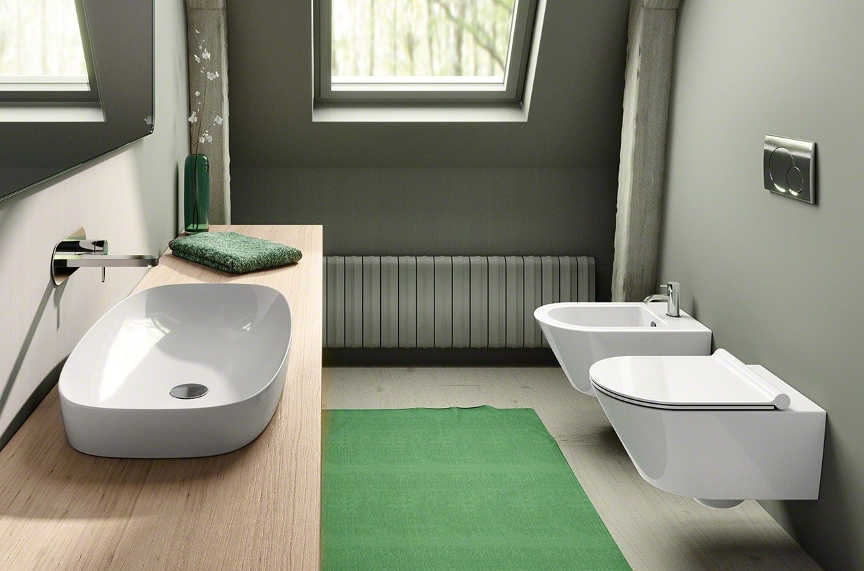 Catalano Alvea 0624750029 Раковина накладная | встраиваемая сверху 75* ...