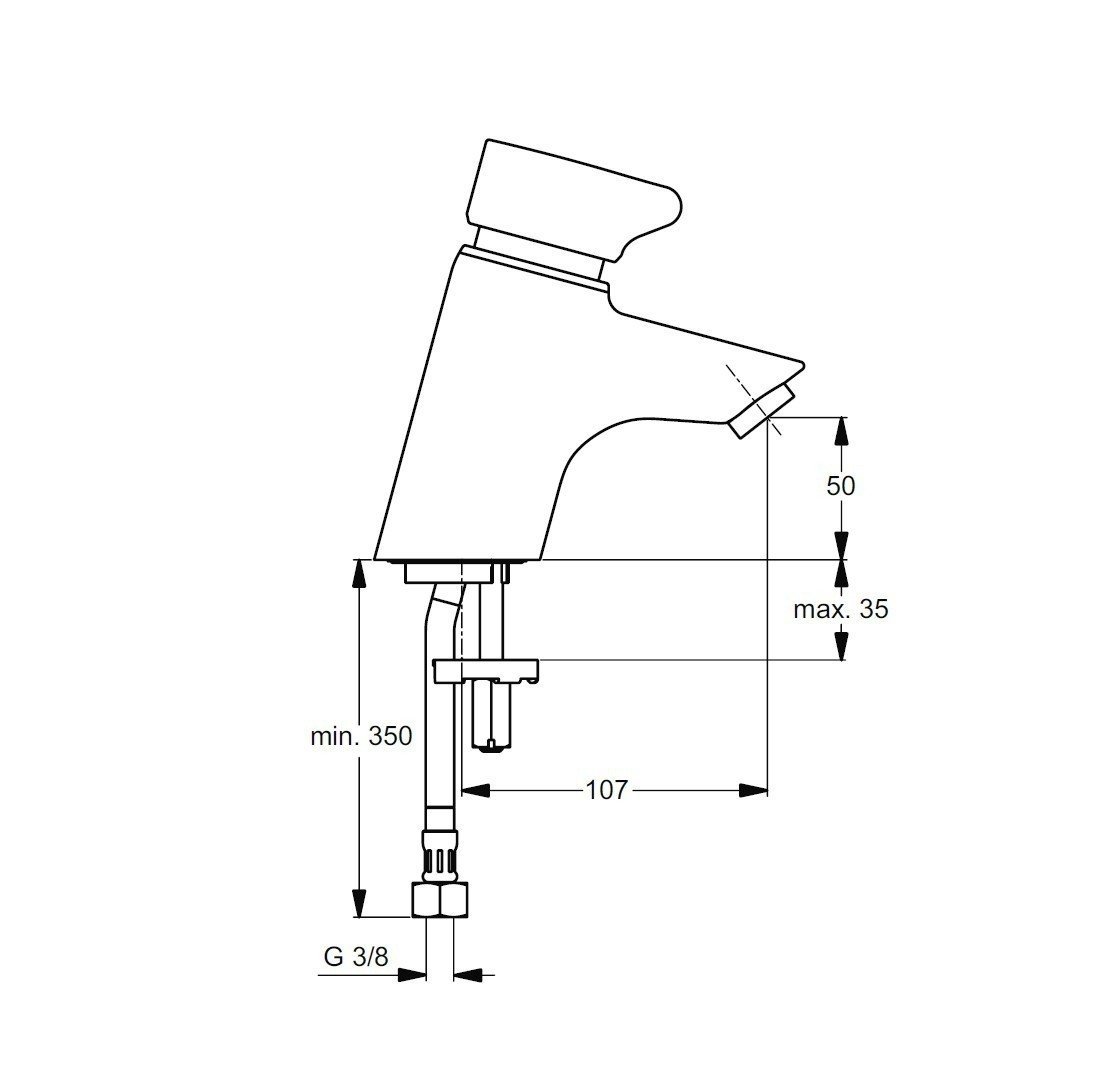 Ideal Standard Ceraplus B8295AA Порционный смеситель для раковины ...