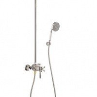 Hansgrohe Axor Carlton Showerpipe 17670090 Душевая система (хром/золото ...