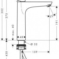 Hansgrohe Focus 31518000 Смеситель для раковины (хром), купить в ...