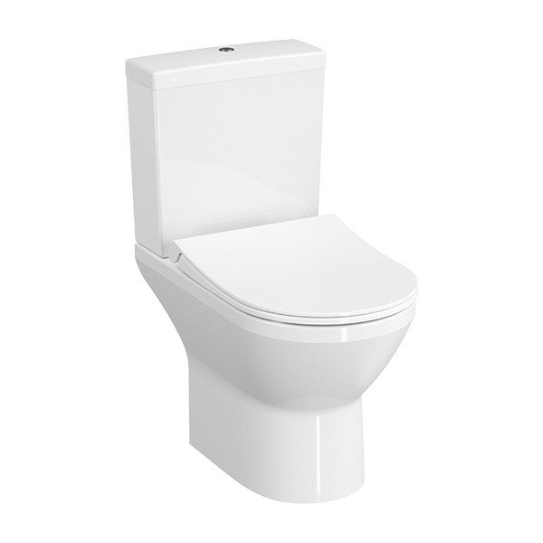 VITRA Integra Round Open-Back 9833B003-7206 Унитаз-компакт напольный ...