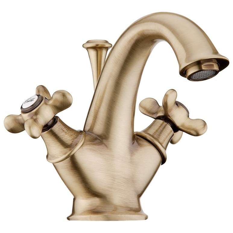 Webert Ottocento OT700102065 Смеситель для раковины (бронза), в магазине сантехники Сантехмаг.Ру