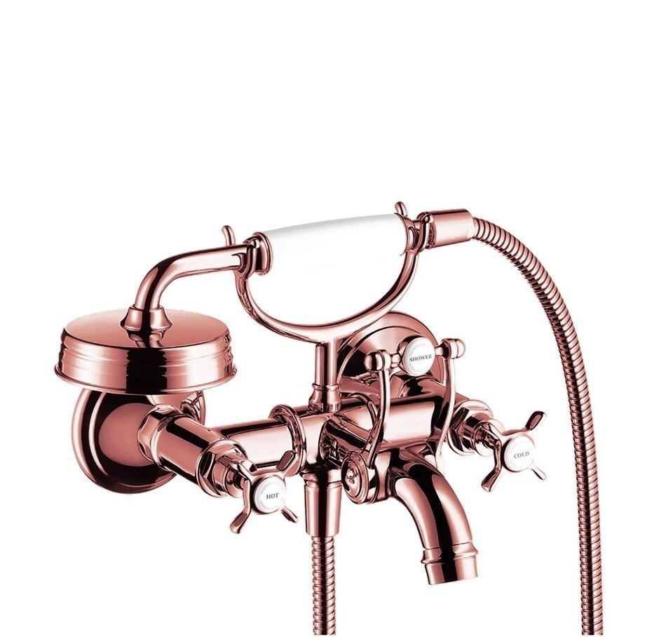 AXOR Montreux 16540300 Смеситель для ванны (Полированное красное золото ...