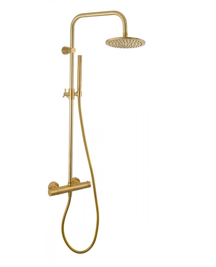 REMER Elegance EQ32X7MMM30BG Душевая система в комплекте с термостатом ...