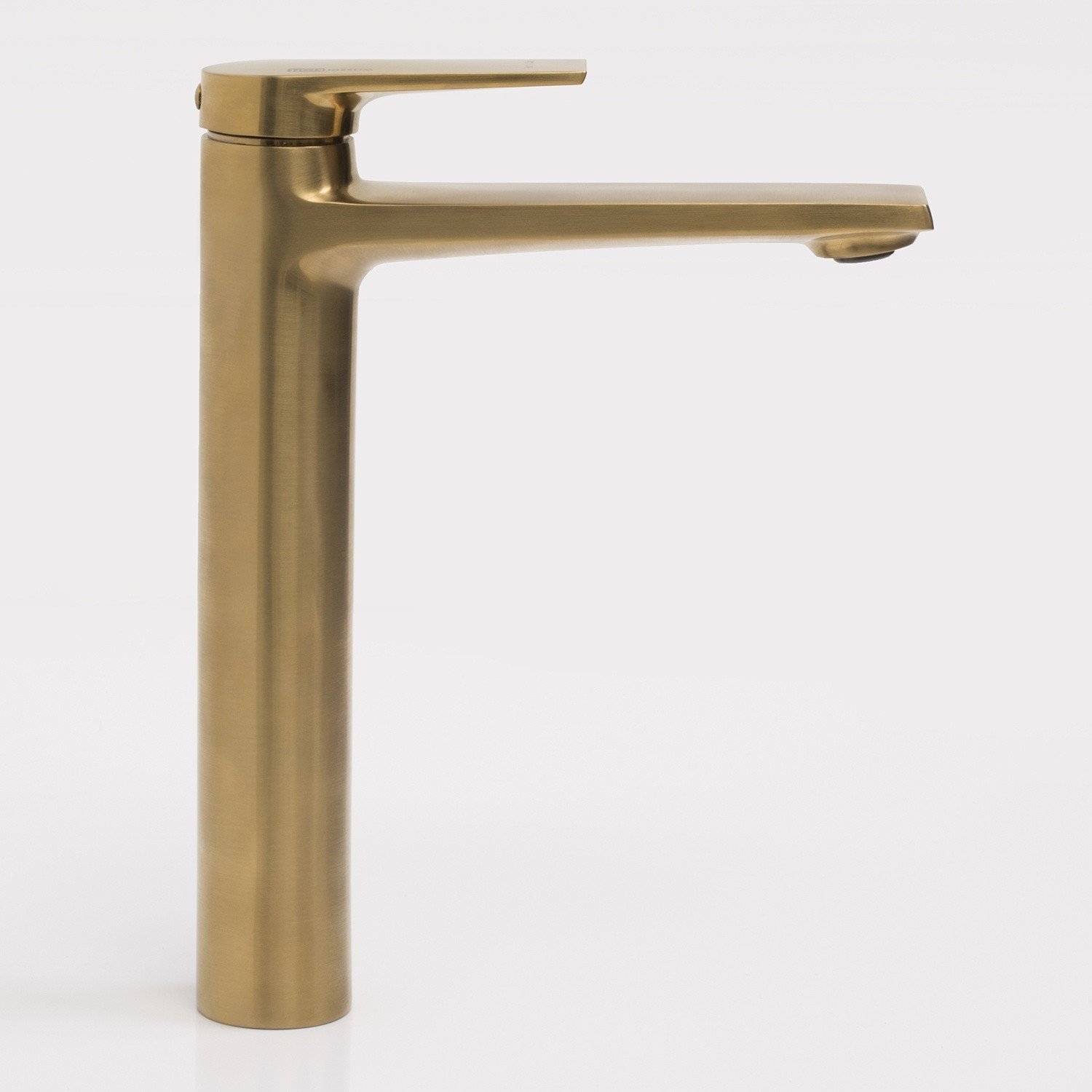 WasserKRAFT Aisch 5503H Высокий смеситель для раковины (золото матовое ...