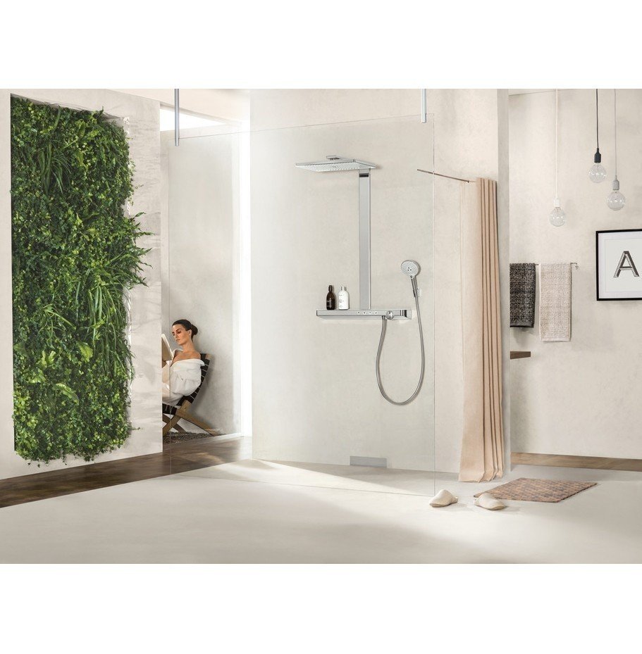 Душевая система с термостатом 27106400 Hansgrohe Rainmaker Select ...