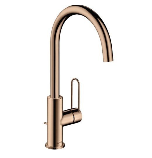 Hansgrohe Axor Uno 38036300 Смеситель для раковины высокий (красное ...