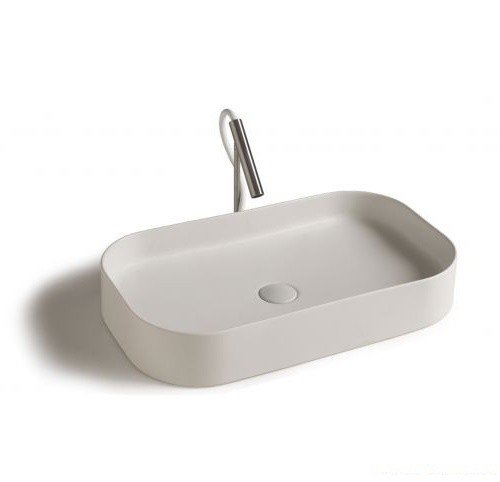 Galassia Smart B 7409 Раковина накладная 750*380 мм (белый глянцевый ...